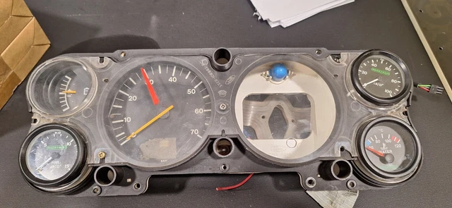 FORD CAPRI MK3 modified dial cluster clocks rev counter recetech £75.00 ...