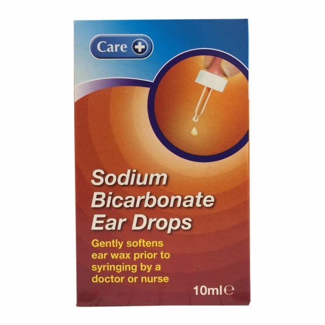 CARE SODIUM BICARBONATE Ear Drops - 4 x 10ml £18.99 - PicClick UK