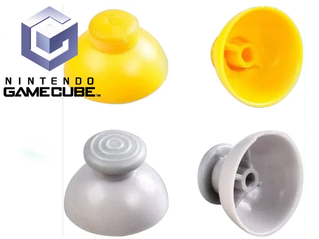 NINTENDO GAMECUBE CONTROLLER Thumbsticks Analog Joystick GREY / YELLOW ...