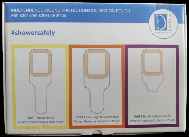 INDEPENDENCE WOUND PROTECTION/COLLECTION Pouch VAP 1 (75x 115mm) £23.95 ...