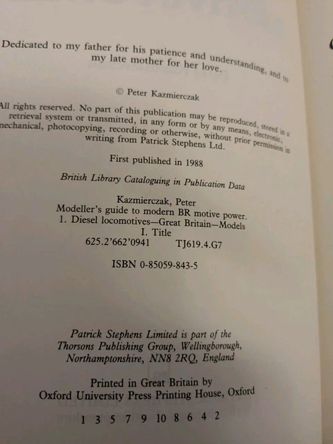 MODELLER'S GUIDE TO Modern British Rail Motive Power by Peter ...