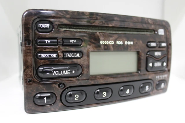 GENUINE FORD 6000CD RDS EON Rootwood 6000 CD Radio 97AP-18C815-HA Car ...