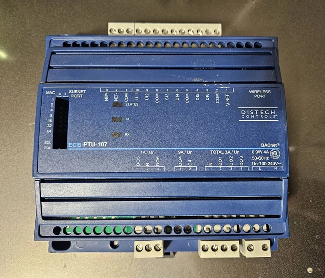 DISTECH CONTROLS CDIB-PTU107XXX-00 ECB-PTU-107 Room Control Solution ...