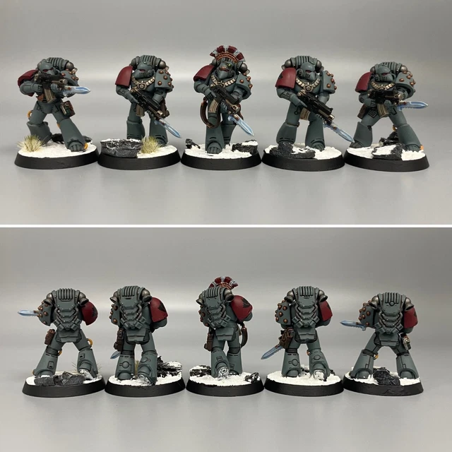 SPACE WOLVES MKVI Tactical Squad With Bolters Warhammer 30K 40K Marines ...