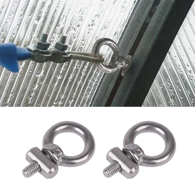 STAINLESS STEEL AWNING Rail Stoppers Stops Motorhome Campervan Caravan ...