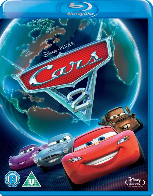 CARS 2 (BLU-RAY) Owen Wilson Larry the Cable Guy Michael Caine Bonnie ...
