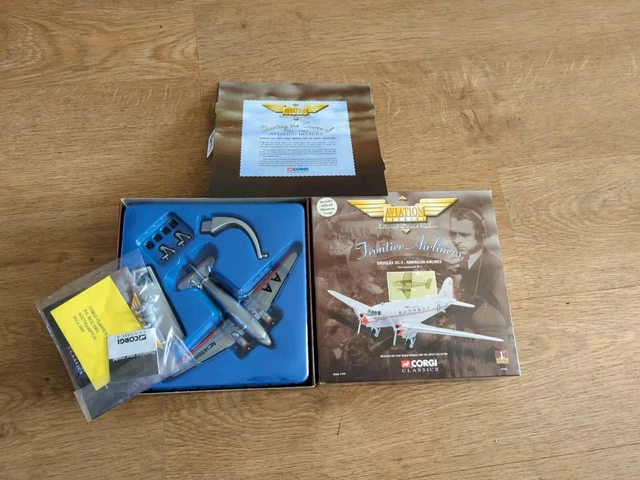 CORGI AVIATION ARCHIVE 47102 1st Issue Douglas DC-3 American Airlines ...