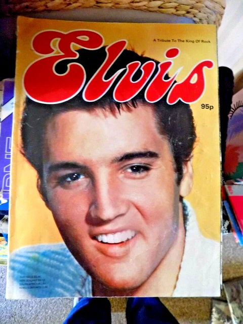 VINTAGE ELVIS ILLUSTRATED Magazine Tribute To The King Of Rock Elvis ...