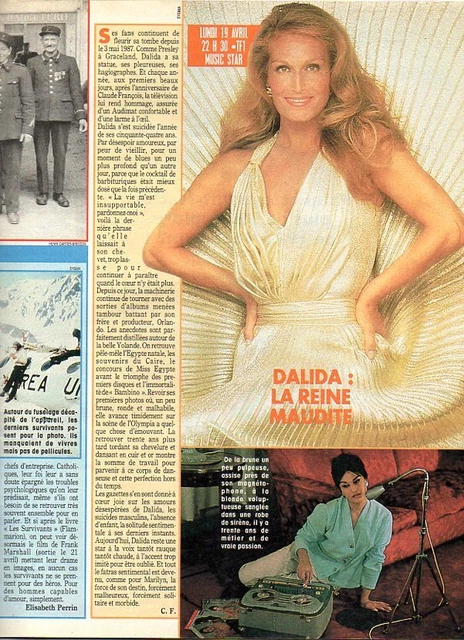 TV MAGAZINE 1993: BRUNO MASURE_DALIDA_POW WOW_LUKE HALPIN_PHILIPPE ...
