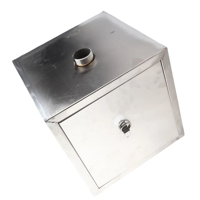 30X30X30CM COMMERCIAL GREASE Trap Connection Grease Interceptor ...