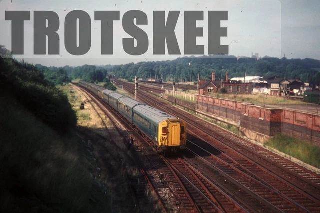 35MM SLIDE BR British Rail Electric EMU Class 4COR 3157 1968 Original £ ...