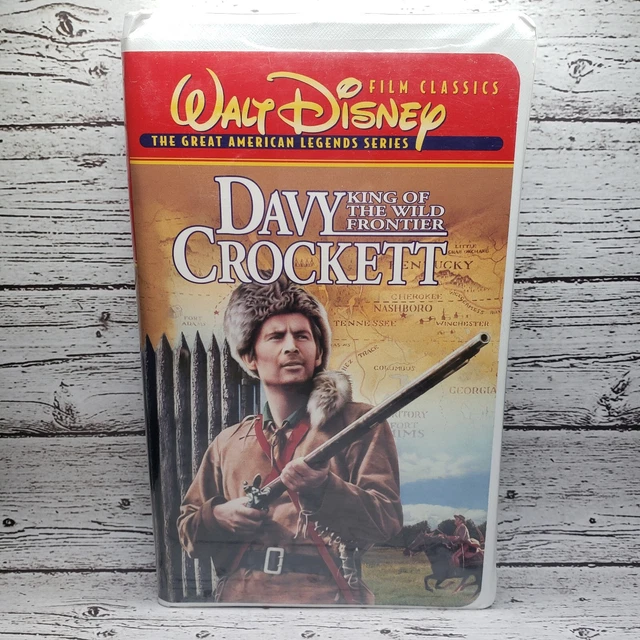 DAVY CROCKETT KING of the Wild Frontier (VHS, 1997) Clamshell Digitally Mastered £7.63 - PicClick UK