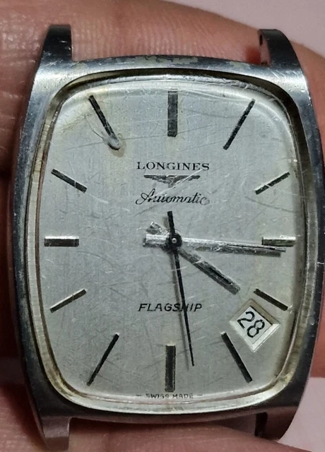 NOS LONGINES FLAGSHIP Vintage Swiss Automatic Watch 6651 8473 *** NEW ...