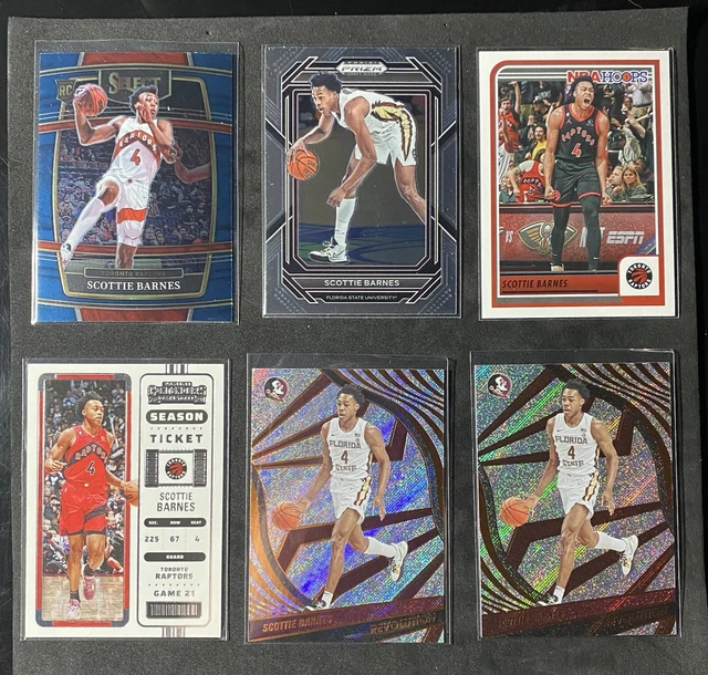 LOT OF 6 Scottie Barnes Basketball Cards Toronto Raptors $1.99 - PicClick