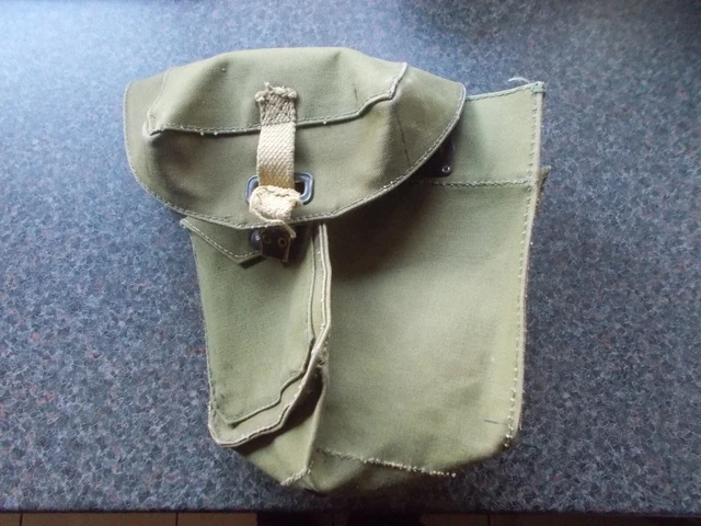 WW2 BRITISH ARMY Lightweight Respirator Haversack £15.00 - PicClick UK