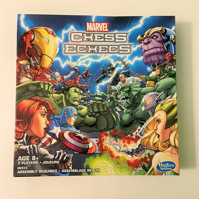 MARVEL HASBRO 2015 Heroes & Villains Chess Set New Open Box $21.16 ...
