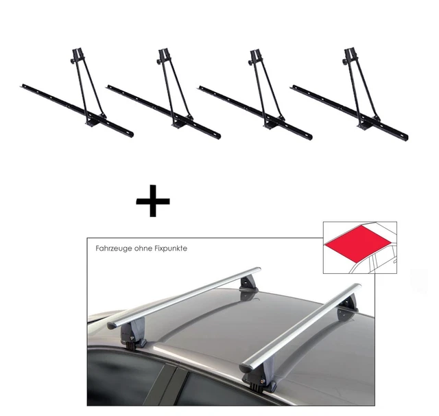 4X FAHRRADTRÄGER ORION+DACHTRÄGER VDP Delta für für Ford Ecosport 5Türer 2014-20 EUR 338,47 ...