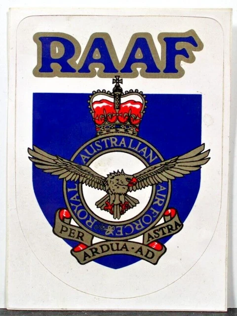 ROYAL AUSTRALIAN AIR Force RAAF Australia Crest Emblem Insignia Badge ...