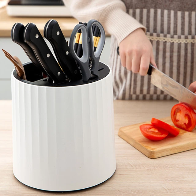 CUTTER RACK DRAINAGE Design Storage Space-saving Cutter Holder Stable ...