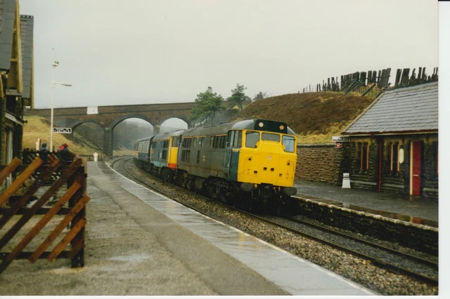 RAILWAY PHOTO CLASS 31 31292 + 31413 @ Dent 18/3/89 for Brighton £0.99 ...