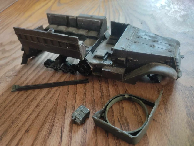 TAMIYA 1/35, ÉPAVE US M3A2 Personnel Carrier, Half-track Américain, WW2 ...