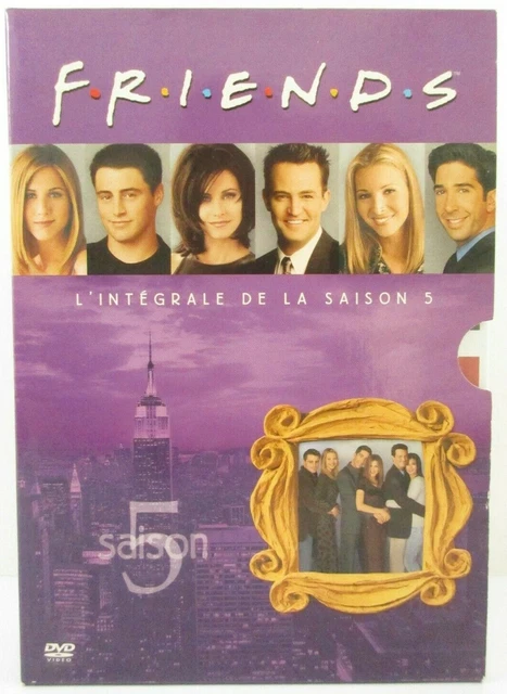 BOX 4 DVD Friends Complete Season 5 Warner Home Video France 2006 £17. ...