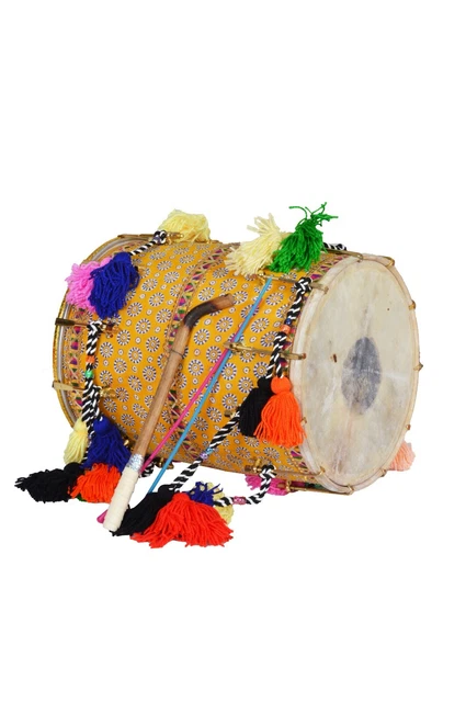 NEW INSTRUMENT MUSICAL Gujrati Kcchi Sheesham Bhangra Dhol Indian dhol ...