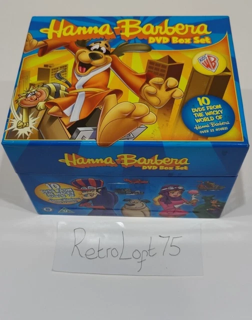 HANNA BARBERA 10 DVD Box Set Flintstones Top Cat Wacky Races Hong Kong ...