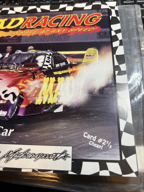 VRHTF NHRA &RARE Vintage "Jerry Toliver" Mad Magazine Nitro Funny Car ...