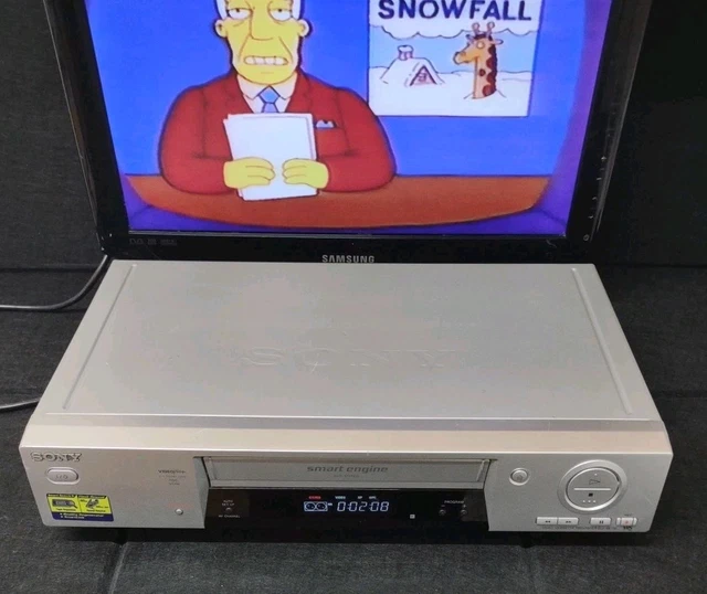SONY SLV-SE710 VHS VCR Video Cassette Recorder Player Smart Engine No ...