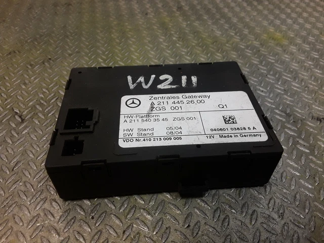 MERCEDES W211 PORTAIL Contrôle Module pour E CLS Classe W219 OEM A ...