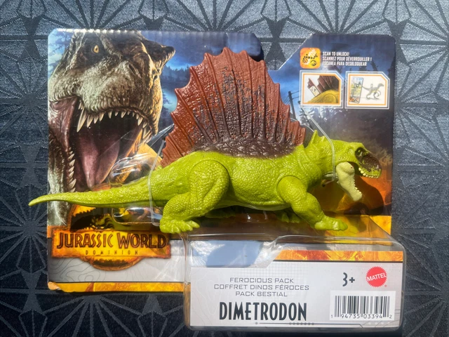 MATTEL JURASSIC WORLD Ein neues Zeitalter Dominion Dimetrodon Ferocious ...