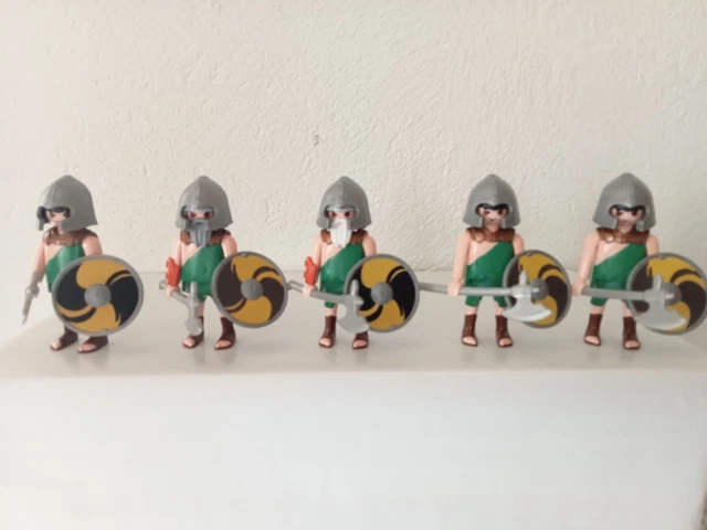PLAYMOBIL HISTORY TRUPPE Gallia custom romans Bundle 5 Figures EUR 23 ...