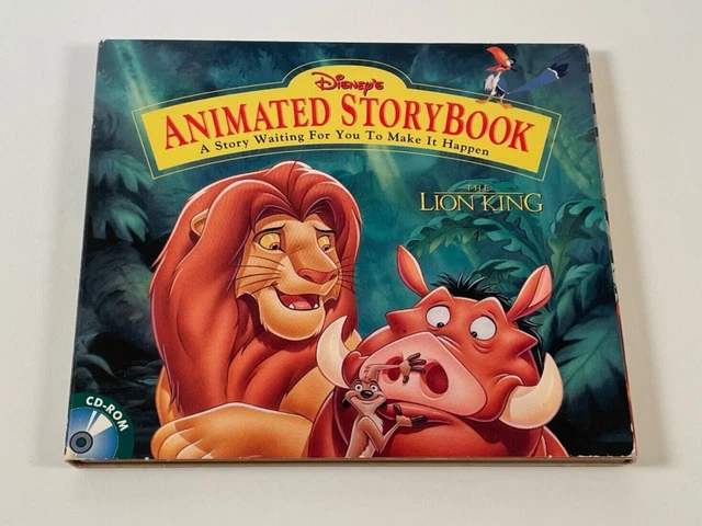 DISNEY'S THE LION King Animated StoryBook CD-ROM (Windows, 1995) £14.11 ...