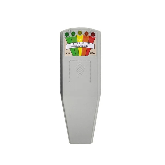 K2 DIGITALES ELEKTROMAGNETISCHES Feld-StrahlungsmessgeräT, 5 LED--EMF ...