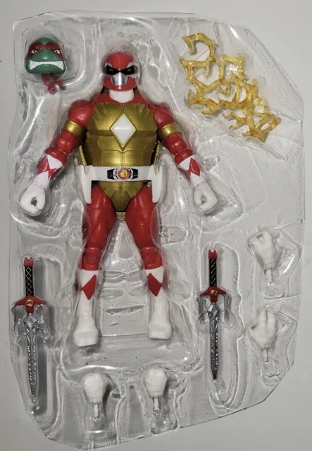 POWER RANGERS LIGHTNING TMNT MORPHED RAPHAEL RED RANGER Ninja Turtles ...