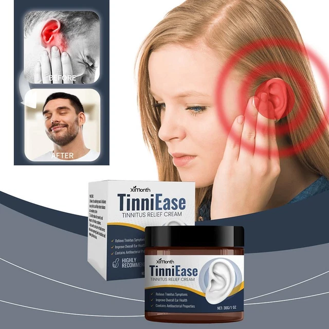 ULTIMATE TINNITUS RELIEF Stop Ear Ringing Natural Remedy Cream Best ...