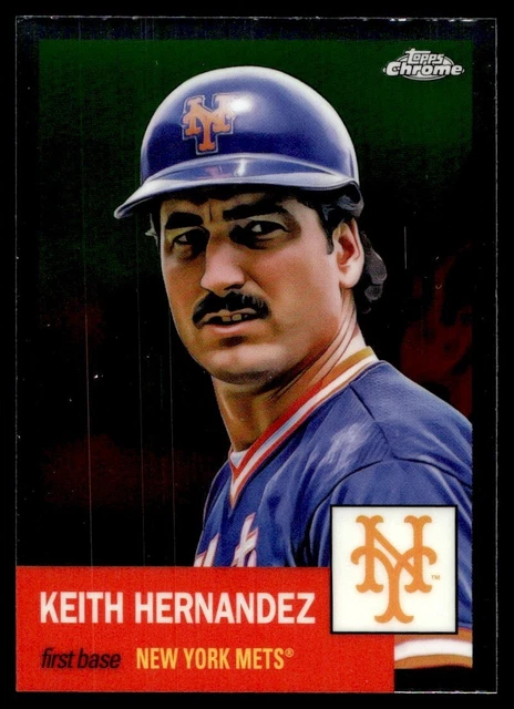 2022 TOPPS CHROME platine anniversaire Keith Hernandez Mets de New York ...