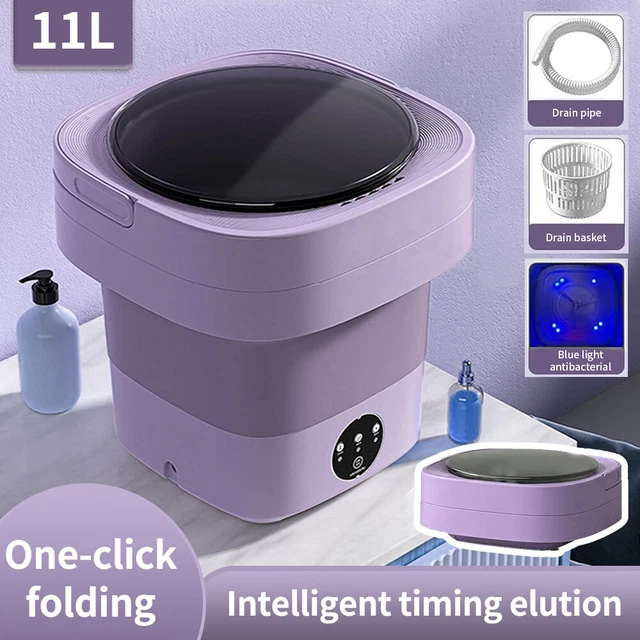 11L PORTABLE WASHING Machine Mini Washer Cleaning for Underwear Socks ...