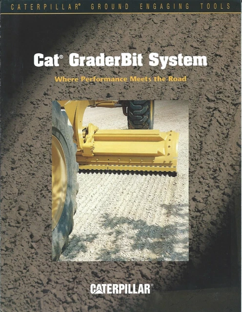 EQUIPMENT BROCHURE - Caterpillar Grader Bit System Ground Engaging ...