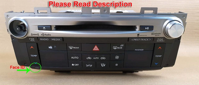 LEXUS GS350 GS450H 13-15 OEM Gracenote Navigation XM HD Radio Media ...