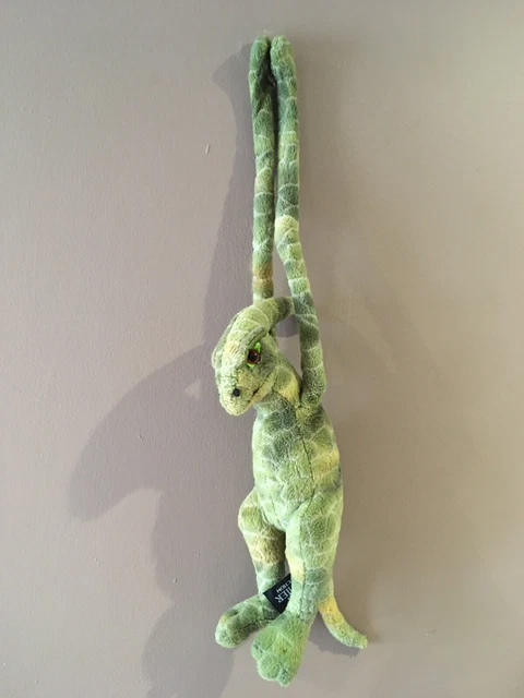 ARK TOYS PREMIER Green Parasaurolophus Dinosaur Dino Clasp Hands Soft ...