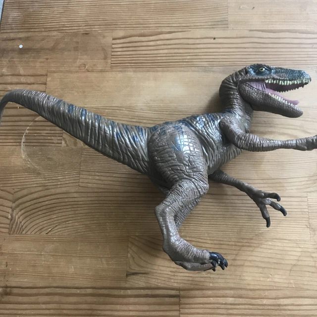2015 HASBRO JURASSIC World Velociraptor Delta Dinosaur Raptor Figure JW ...