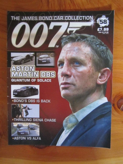MAGAZINE 007 THE James Bond Car Collection No. 58 *** Great *** Must ...