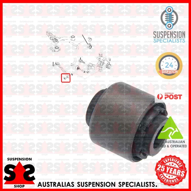 OUTER MOUNTING, CONTROL/TRAILING Arm Suit AUDI A3 2.0 TFSI A3 Convertible (8P7) EUR 31,02 ...