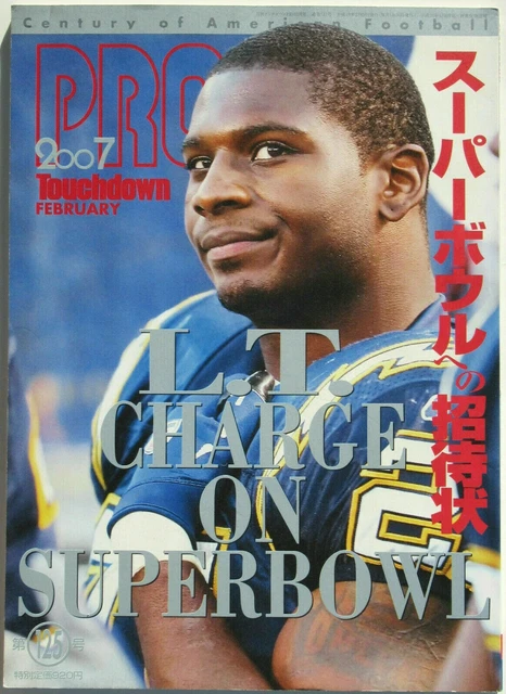JAPAN - 2007 LADAINIAN TOMLINSON - "Touchdown Pro" Magazine - JAPANESE ...