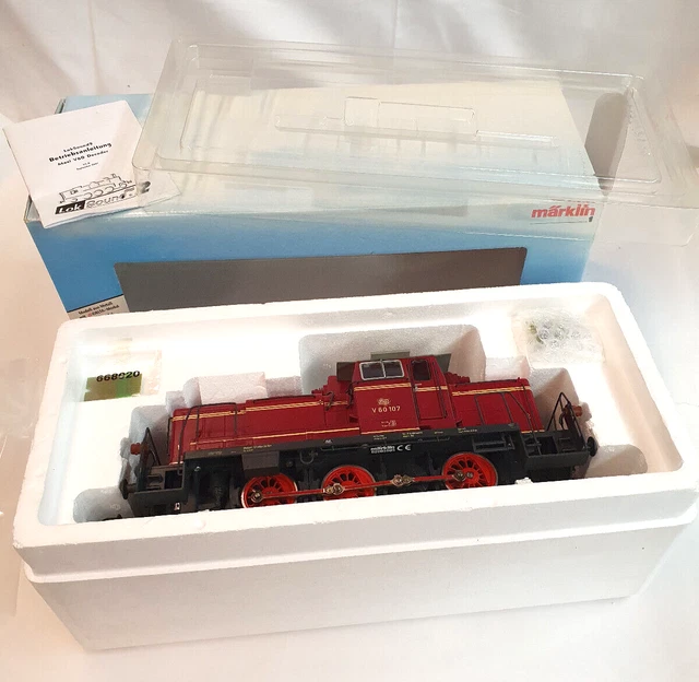 MÄRKLIN MAXI 54321 V60 Rangierlok DB Sound Spur 1 loc loco spoor 1 :32 ...