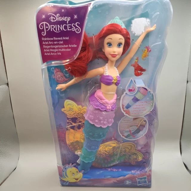 Disney Princess Rainbow Reveal Ariel Color Change Disneys The Little ...
