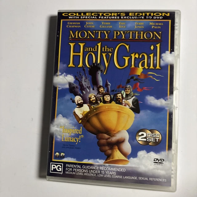 MONTY PYTHON AND the Holy Grail - Collectors Edition (DVD, 1974, 2-Disc ...