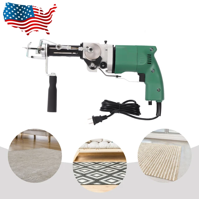 ELECTRIC CARPET TUFTING Gun Hand Cut Pile/Loop Pile Weaving Flocking ...